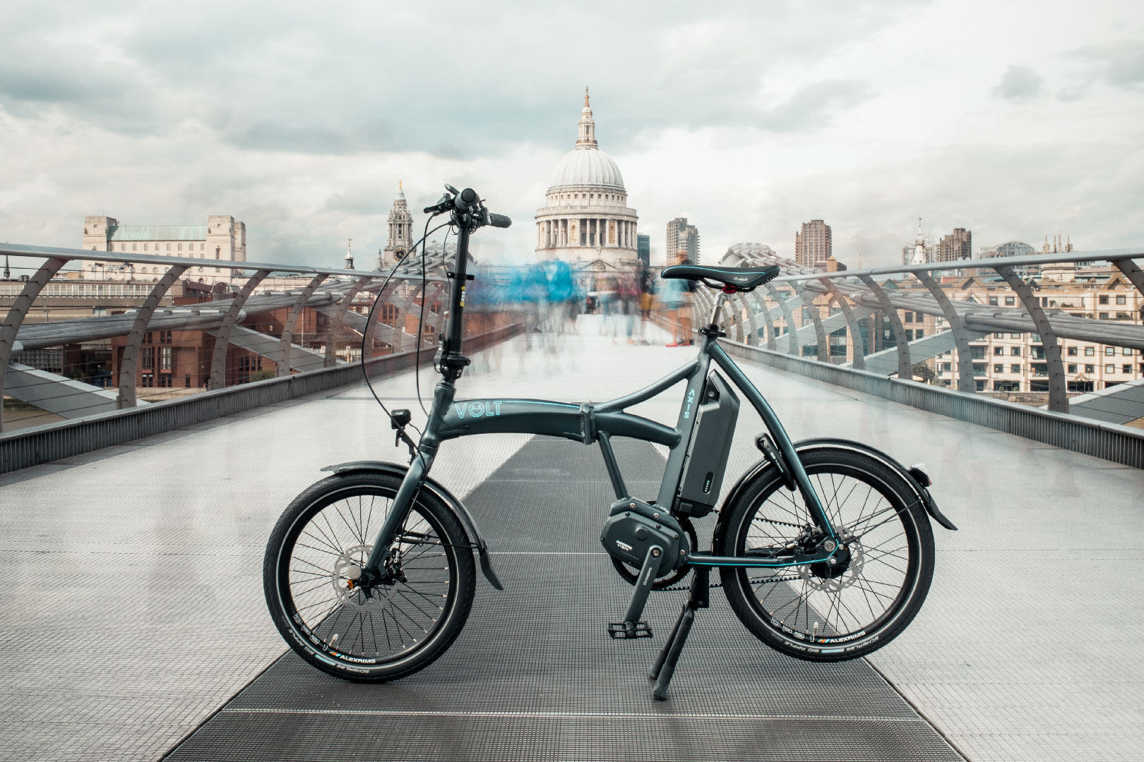 Axis Shimano STEPS Folding Electric Bike